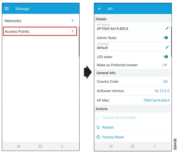 User Guide for Cisco Catalyst Wireless Mobile Application - Managing ...