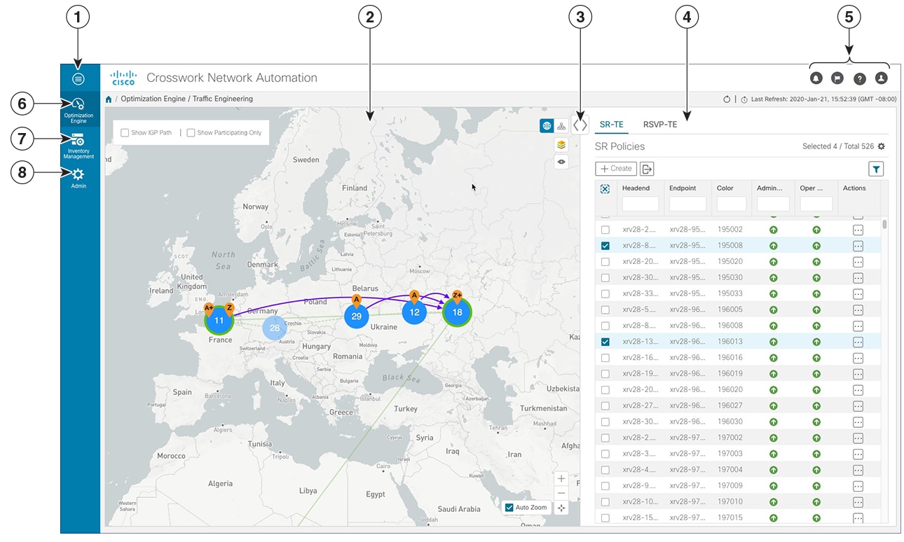 Cisco Crosswork Optimization Engine 1.2.1 User Guide - Overview of Cisco Crosswork Optimization ...