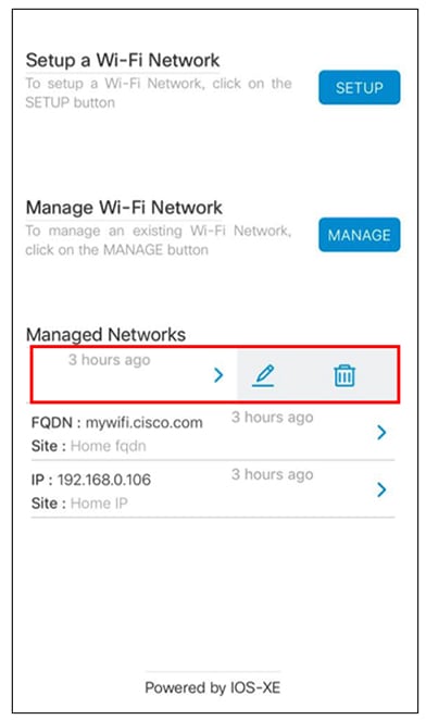 User Guide for Cisco Catalyst Wireless Mobile Application, Cisco Wireless Release 1.1 - Managing ...