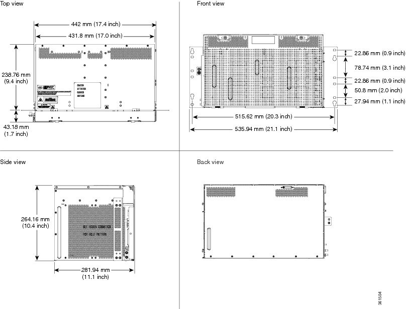 Cisco NCS 2000 Series Hardware Installation Guide - Mounting the Cisco ...
