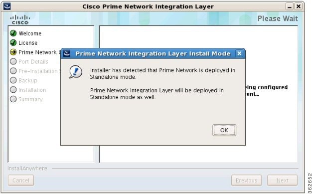 Cisco Prime Network Installation Guide, 5.0 - Installing the Prime ...