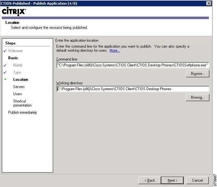 Integrating Cisco CTI OS Release 10.0(x) into Citrix XenApp 6.5 - Cisco ...