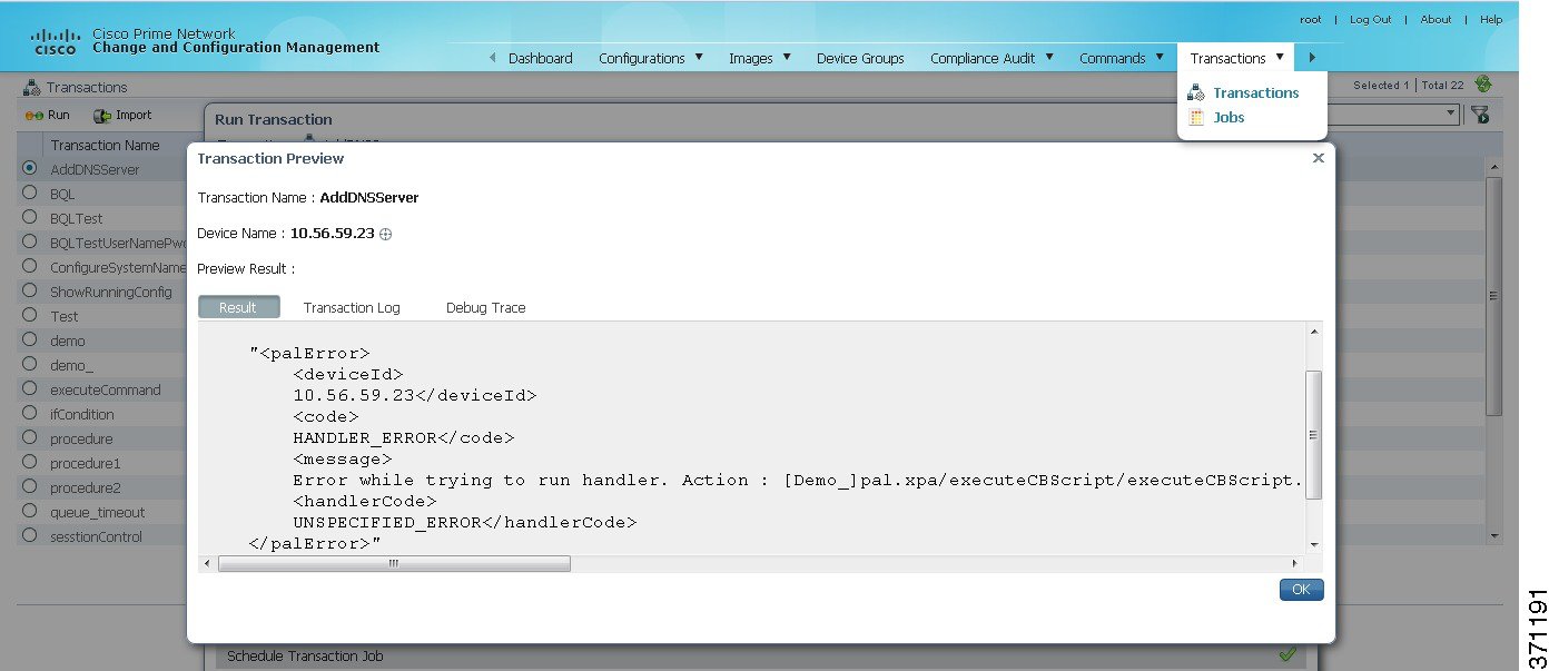 Cisco Prime Network Customization Guide, 5.0 - Deploying Activation Workflows to Devices Using ...