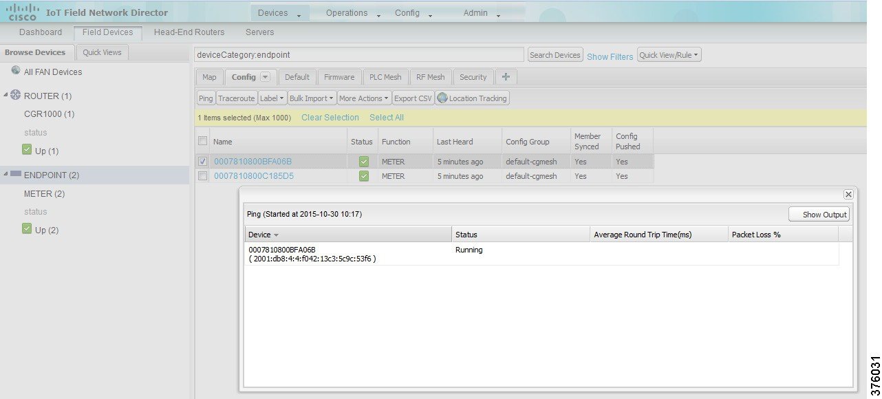 step 3 verify the ping was successful as shown in figure 5 77