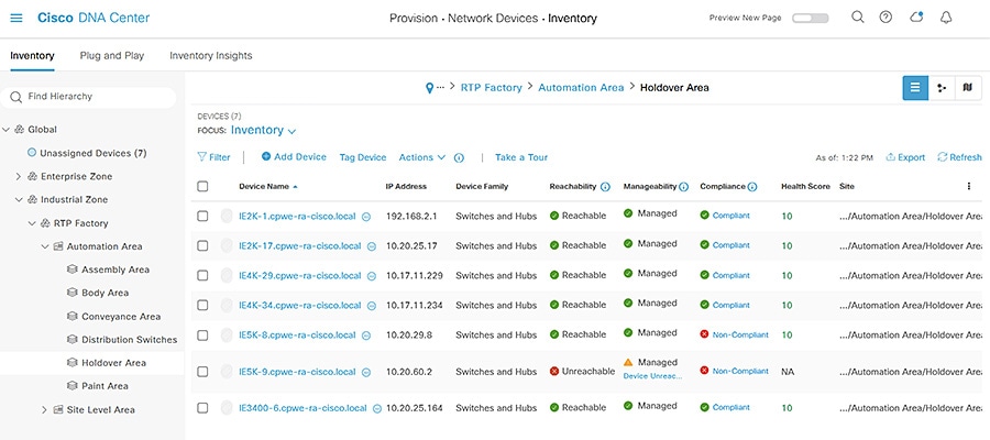 Cisco DNA Center for Industrial Automation Implementation Guide - Cisco ...