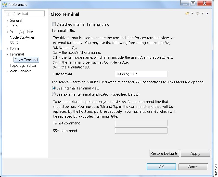 Cisco Modeling Labs User Guide, Release 1.0.1 - Using the Cisco Modeling Labs Client [Cisco ...