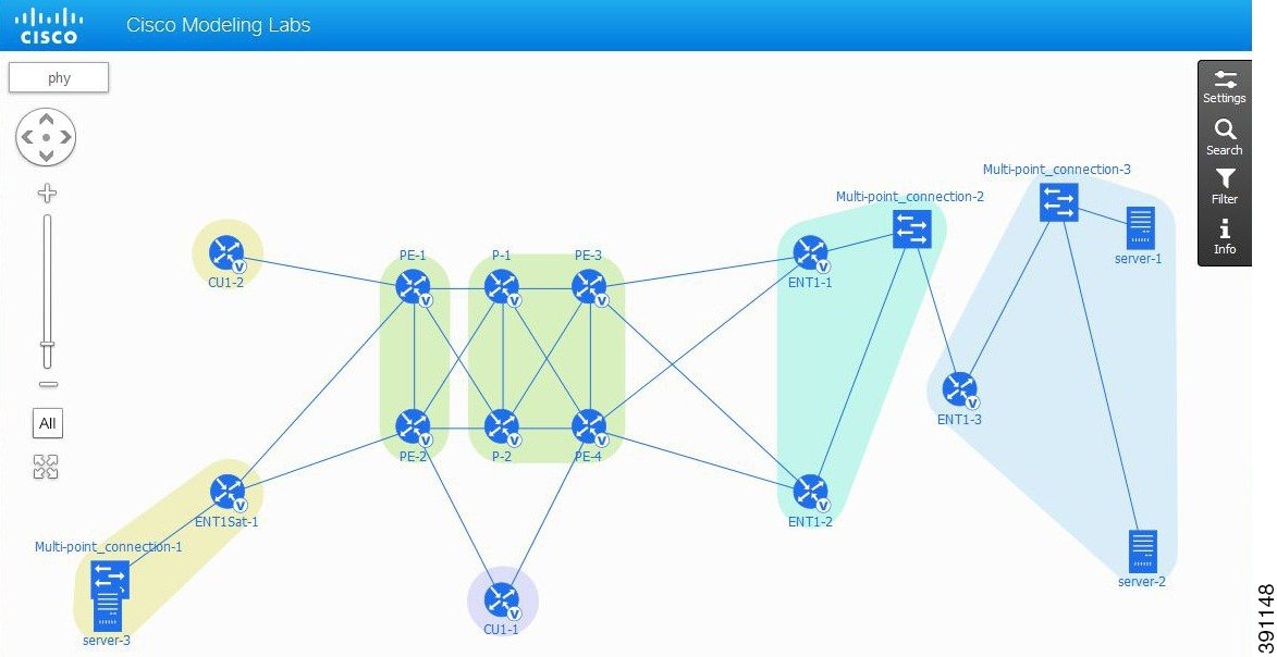 Cisco Modeling Labs 10 User Guide Visualizing The Topology Cisco Modeling Labs Cisco