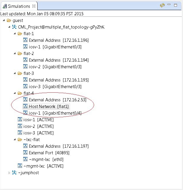 Cisco Modeling Labs Corporate Edition User Guide Release 1 1 External Connectivity In Cisco