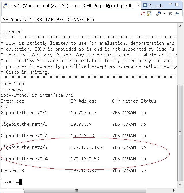Cisco Modeling Labs Corporate Edition User Guide Release 1 1 External Connectivity In Cisco