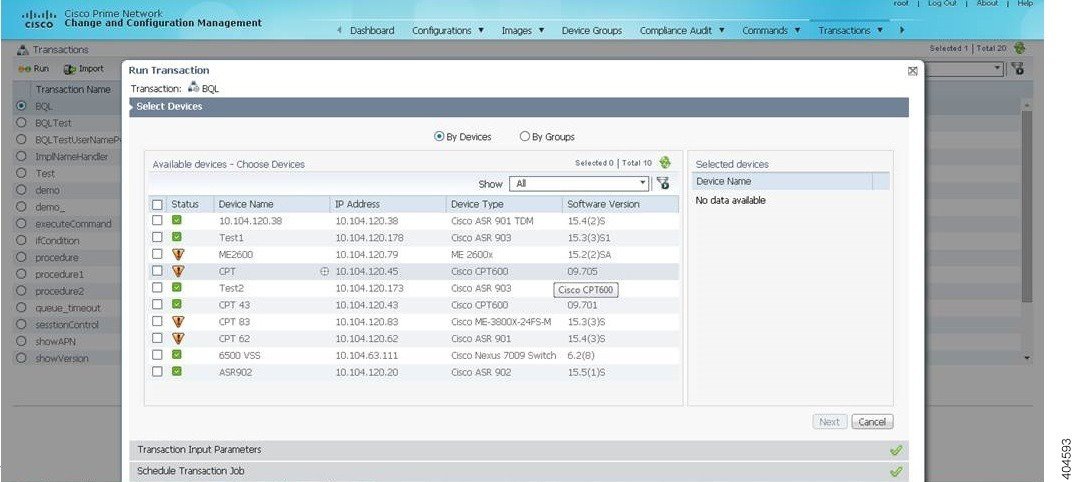 Cisco Prime Network Customization Guide, 5.0 - Deploying Activation Workflows to Devices Using ...