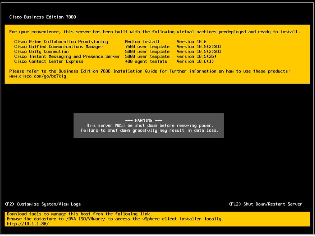 Cisco Business Edition 7000 Installation Guide, Release 11.5 ...