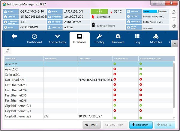 Cisco IoT Device Manager Installation and User Guide, Release 5.x ...