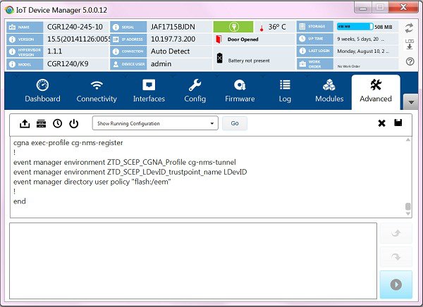 Cisco IoT Device Manager Installation and User Guide, Release 5.x ...