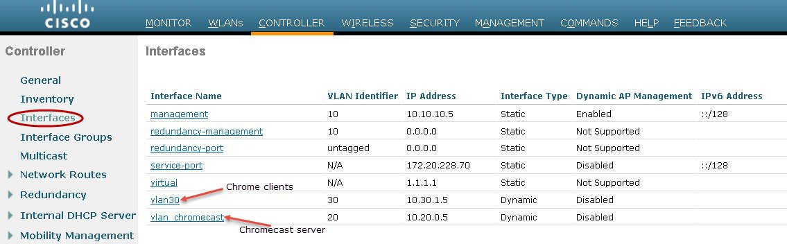 CUWN Release 8.2 mDNS Gateway with Chromecast Support Feature ...