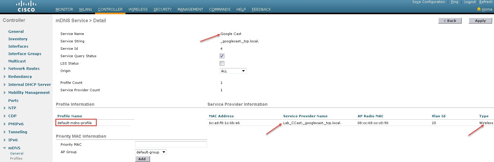 CUWN Release 8.2 mDNS Gateway with Chromecast Support Feature ...