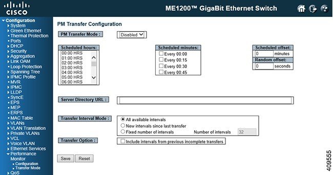 Cisco ME 1200 Series Carrier Ethernet Access Device Web Interface User ...
