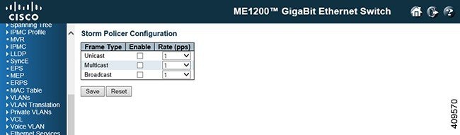 Cisco ME 1200 Series Carrier Ethernet Access Device Web Interface User ...