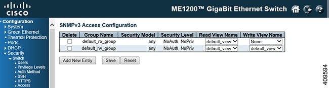Cisco ME 1200 Series Carrier Ethernet Access Device Web Interface User ...