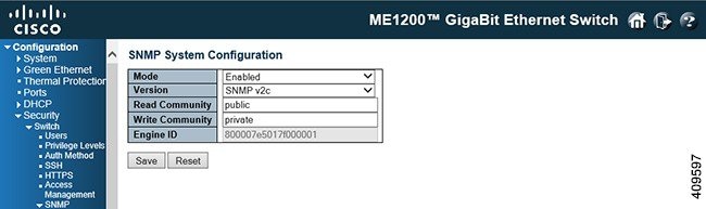 Cisco ME 1200 Series Carrier Ethernet Access Device Web Interface User ...