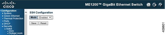 Cisco ME 1200 Series Carrier Ethernet Access Device Web Interface User ...