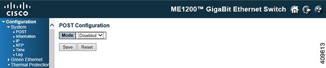 Cisco ME 1200 Series Carrier Ethernet Access Device Web Interface User ...