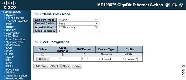 Cisco ME 1200 Series Carrier Ethernet Access Device Web Interface User Guide, Cisco IOS 15.6(1 ...