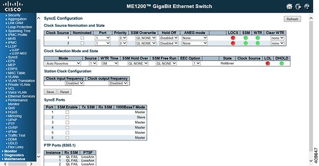 Cisco ME 1200 Series Carrier Ethernet Access Device Web Interface User Guide, Cisco IOS 15.6(1 ...