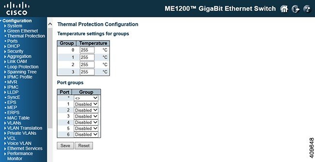 Cisco ME 1200 Series Carrier Ethernet Access Device Web Interface User ...