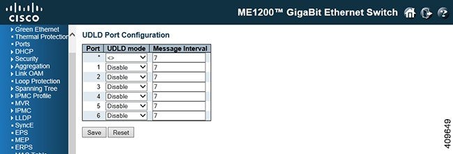 Cisco ME 1200 Series Carrier Ethernet Access Device Web Interface User ...