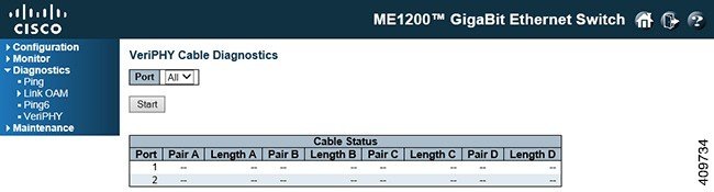 Cisco ME 1200 Series Carrier Ethernet Access Device Web Interface User ...