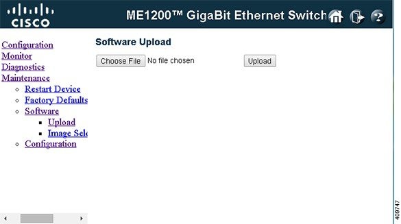 Cisco ME 1200 Series Carrier Ethernet Access Device Web Interface User ...
