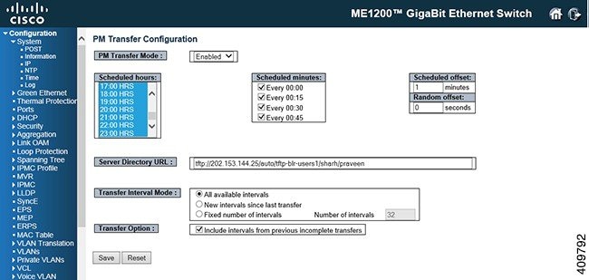 Cisco ME 1200 Series Carrier Ethernet Access Device Web Interface User ...