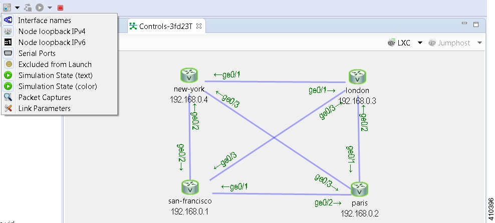 Cisco Modeling Labs Corporate Edition User Guide, Release 1.2 - Simulate the Topology [Cisco ...