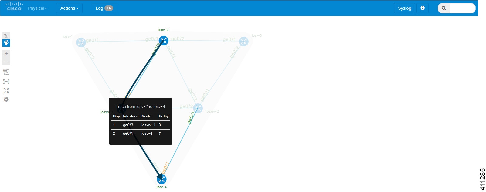 Cisco Modeling Labs Corporate Edition User Guide, Release 1.2 - Visualizing the Topology [Cisco ...