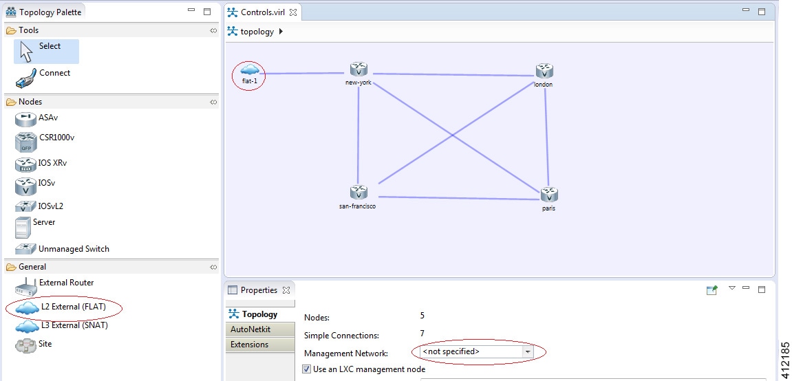 Cisco Modeling Labs Corporate Edition User Guide Release 1 5 External Connectivity In Cisco