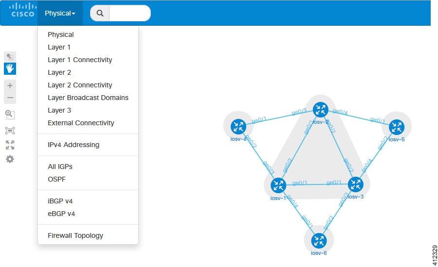 Cisco Modeling Labs Corporate Edition User Guide, Release 1.6 - Visualizing the Topology [Cisco ...