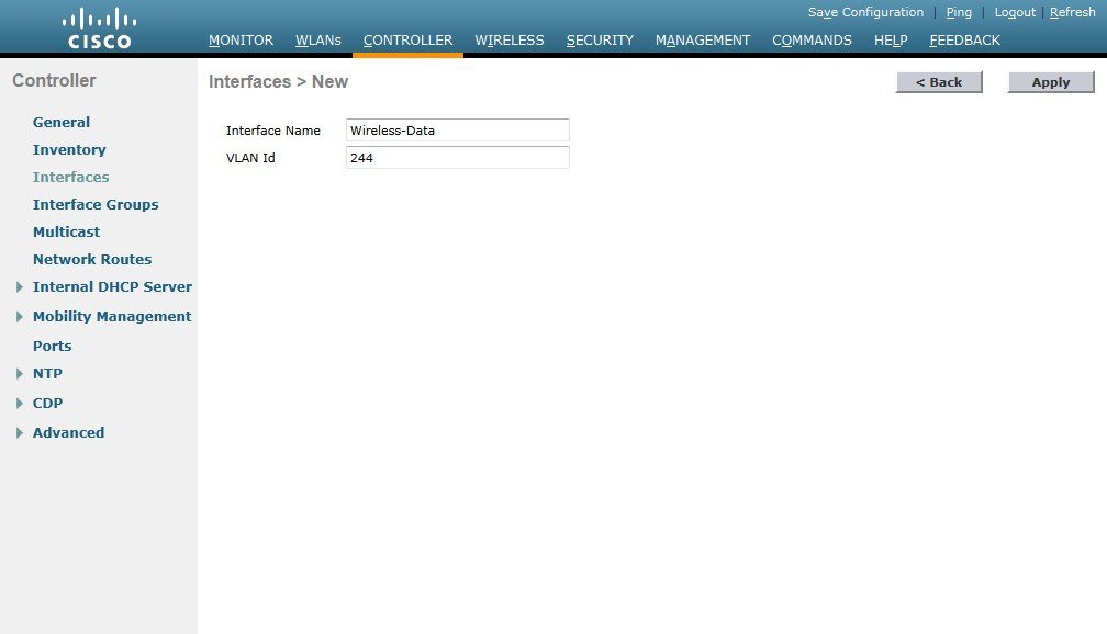 Cisco OfficeExtend Access Point 1810 - Configuring Voice or Data WLAN ...