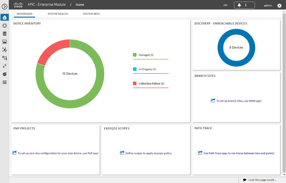 Cisco Application Policy Infrastructure Controller Enterprise Module Configuration Guide