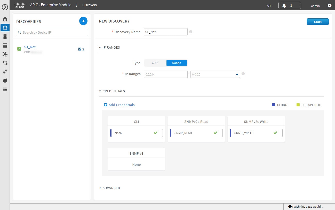 Cisco Application Policy Infrastructure Controller Enterprise Module ...