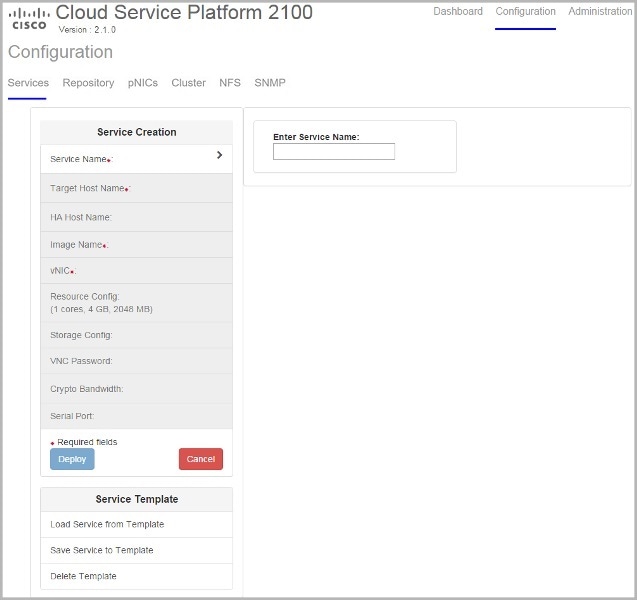 Cisco Cloud Services Platform 2100 Quick Start Guide, Release 2.1.0 - Cisco