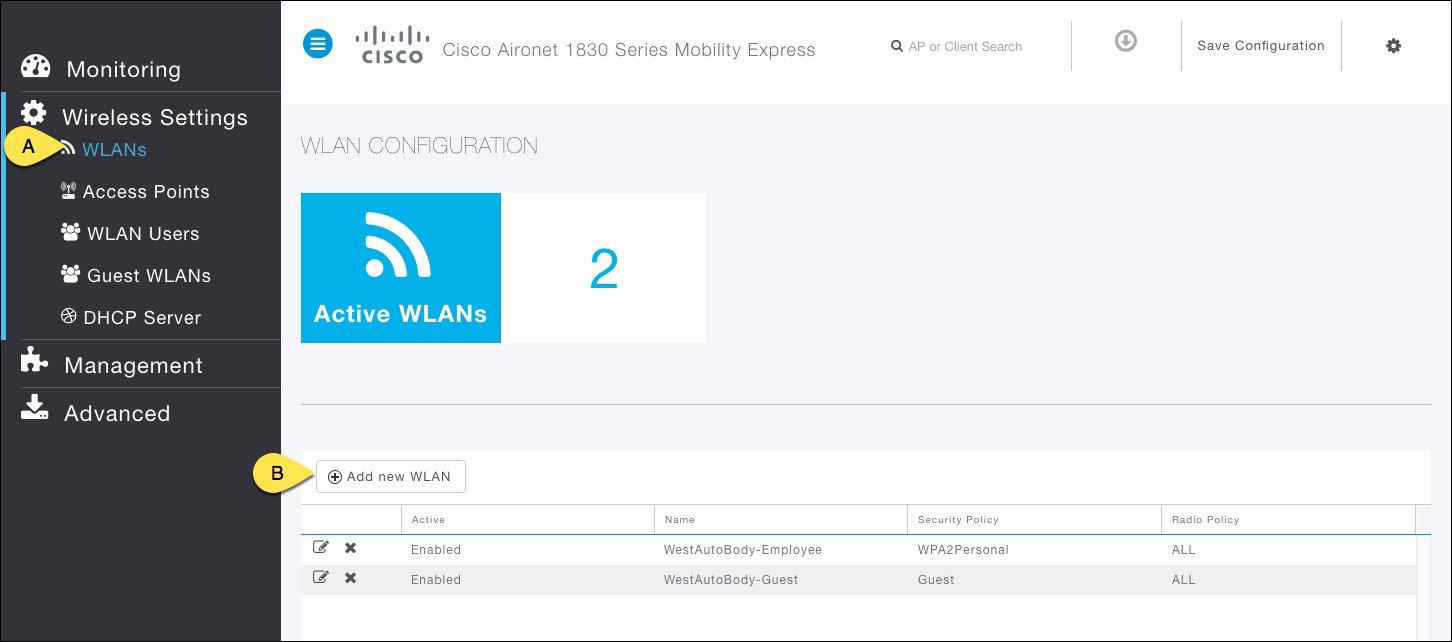 Cisco Mobility Express Deployment Guide–Release 8.3.102.0 - Creating ...