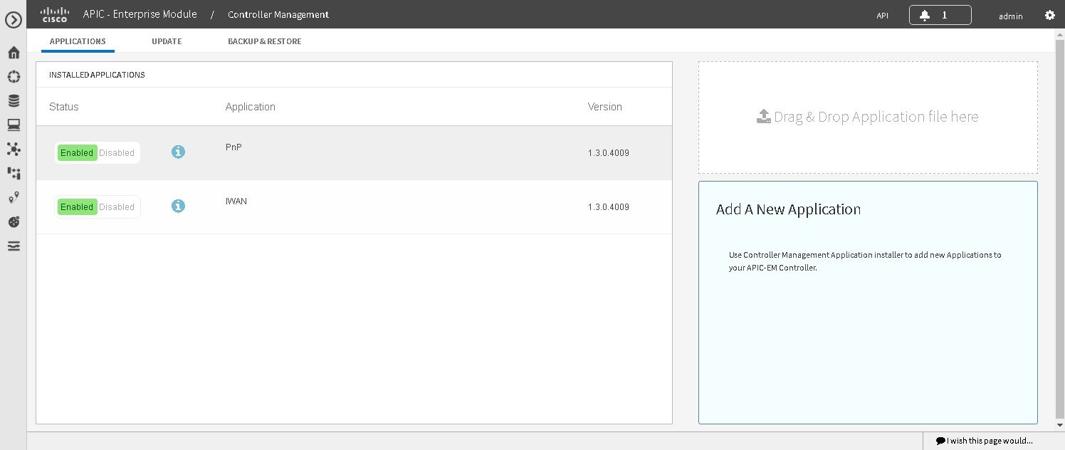 Cisco Application Policy Infrastructure Controller Enterprise Module Deployment Guide, Release 1 ...