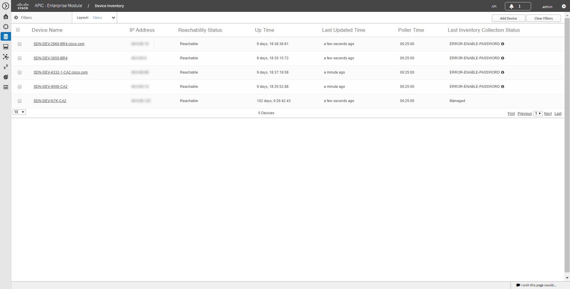 Cisco Network Visibility Application on APIC-EM User Guide, Release 1.6 ...