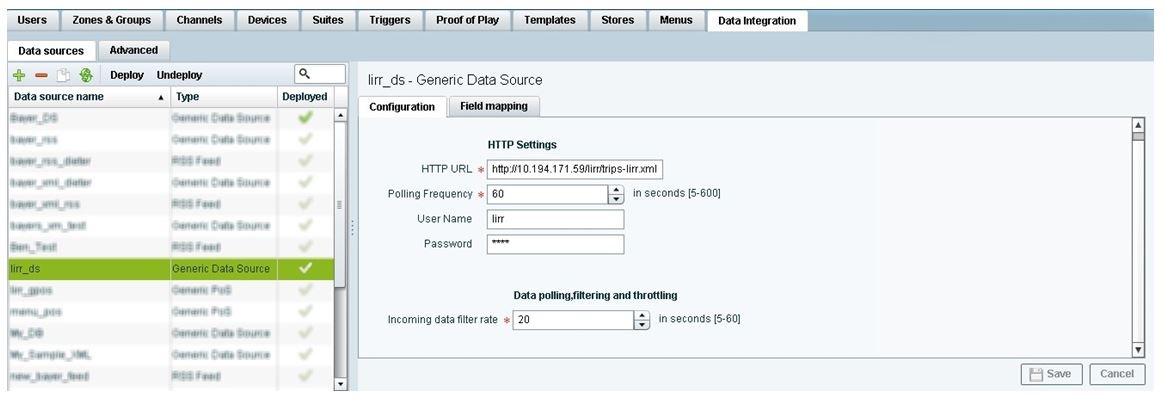 Release 6.0: Cisco Vision Director Data Integration Guide - Designing ...