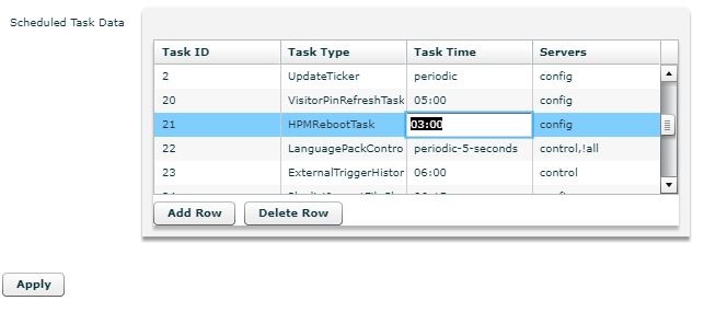 Task Note: Configure Reboot DMPs - Cisco