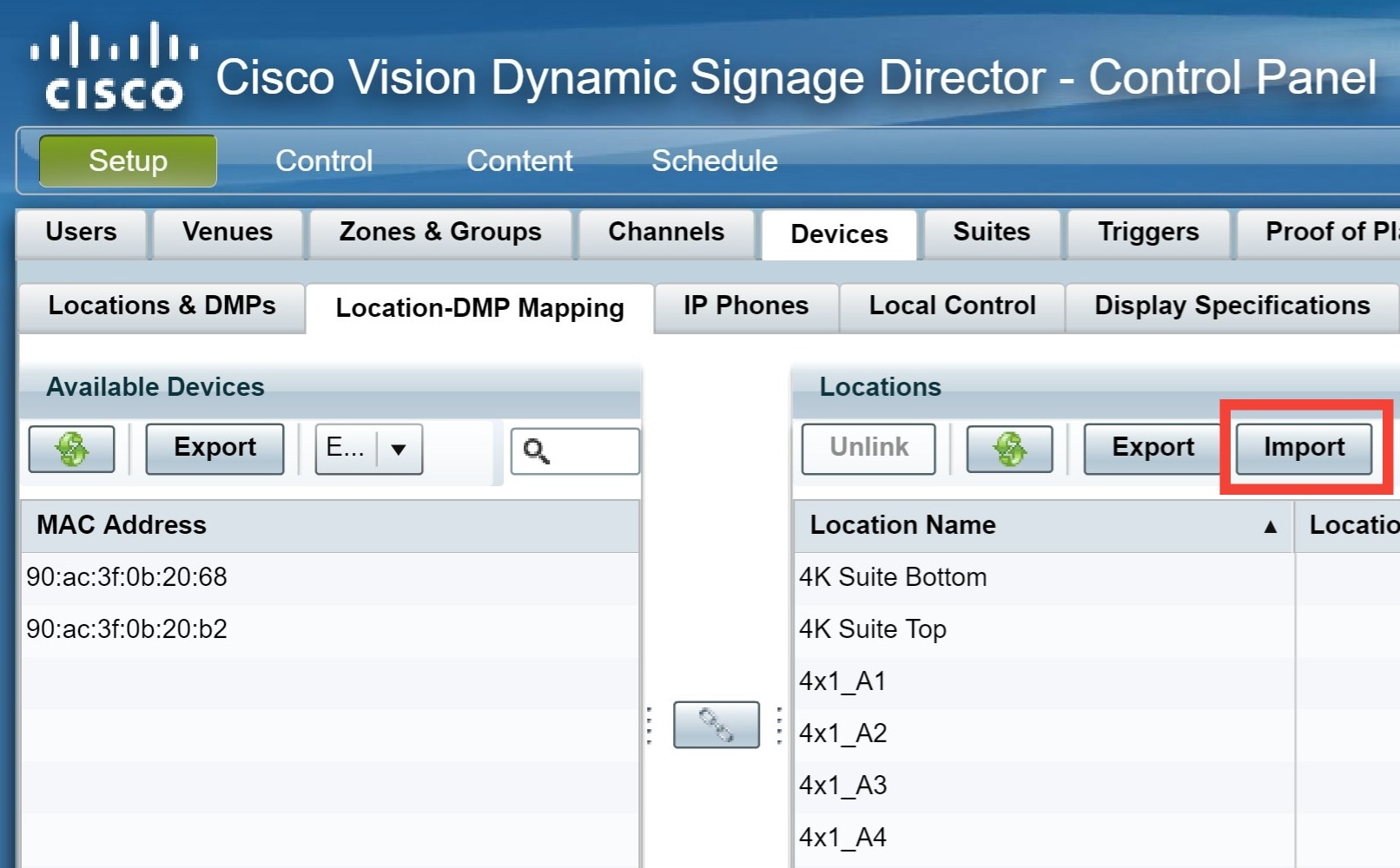 Cisco Vision Director Bulk Administration Tool - Cisco