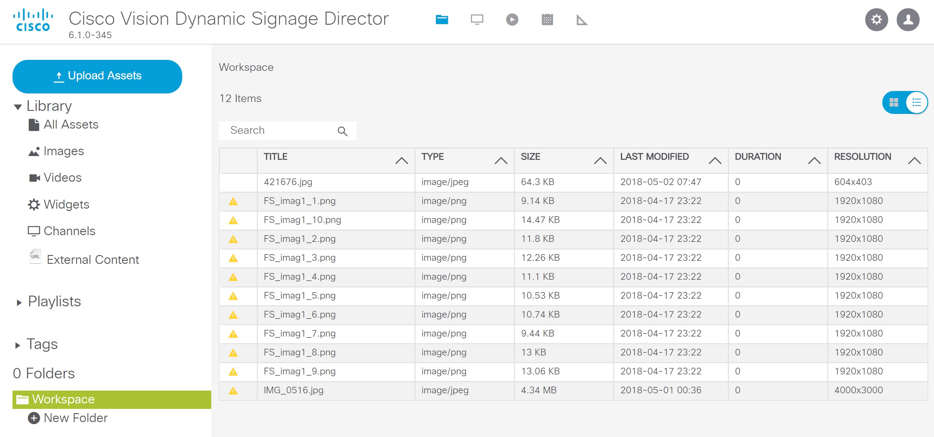 Release 6.1: Cisco Vision Dynamic Signage Director Operations Guide ...