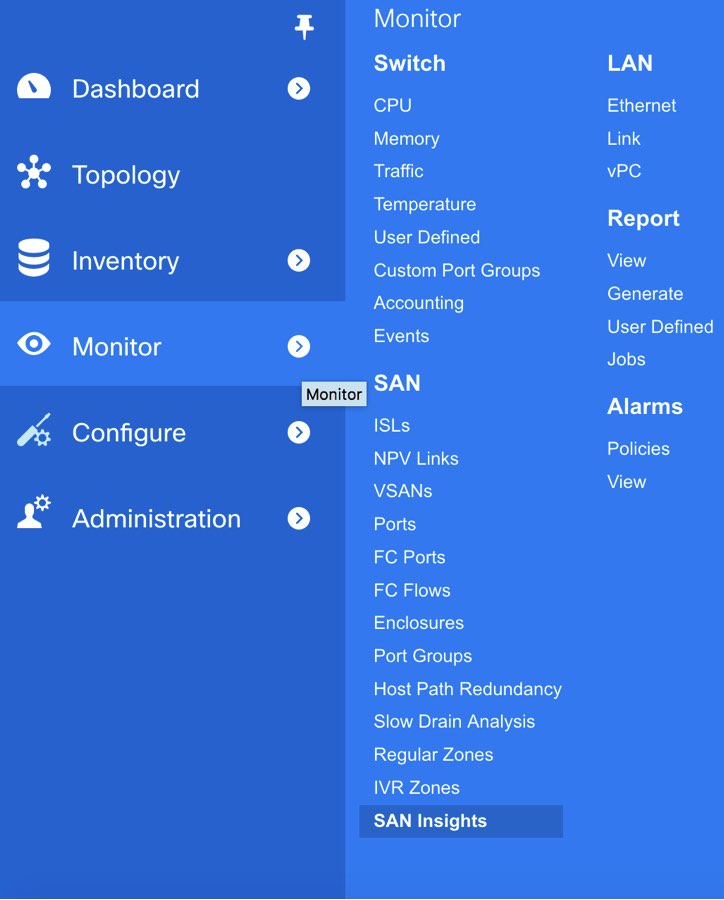 Cisco DCNM SAN Management Configuration Guide, Release 11.0(1 ...