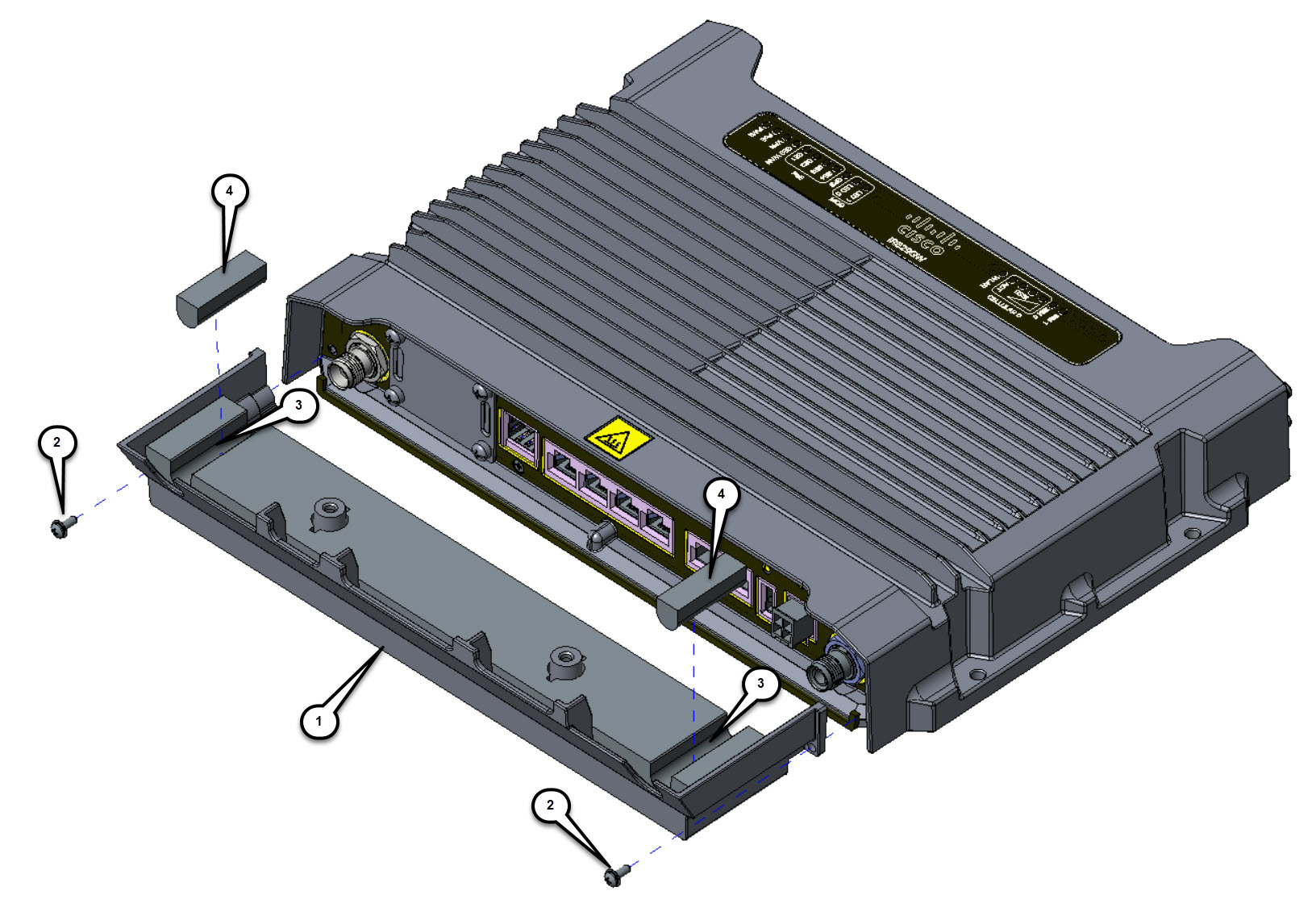 Cisco IR829 Industrial Integrated Services Router Hardware Installation ...