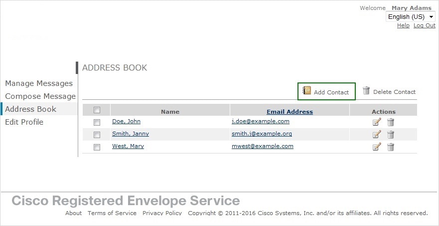 Cisco Registered Envelope Service 5.4.0 Recipient Guide - Overview of Sending Email [Cisco Email ...